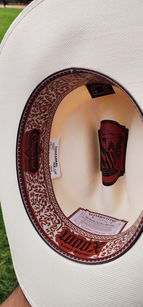 SOMBRERO TOMBSTONE 1000X CHAPARRAL COPA BAJA FALDA DE 3" – El Plebe Hats